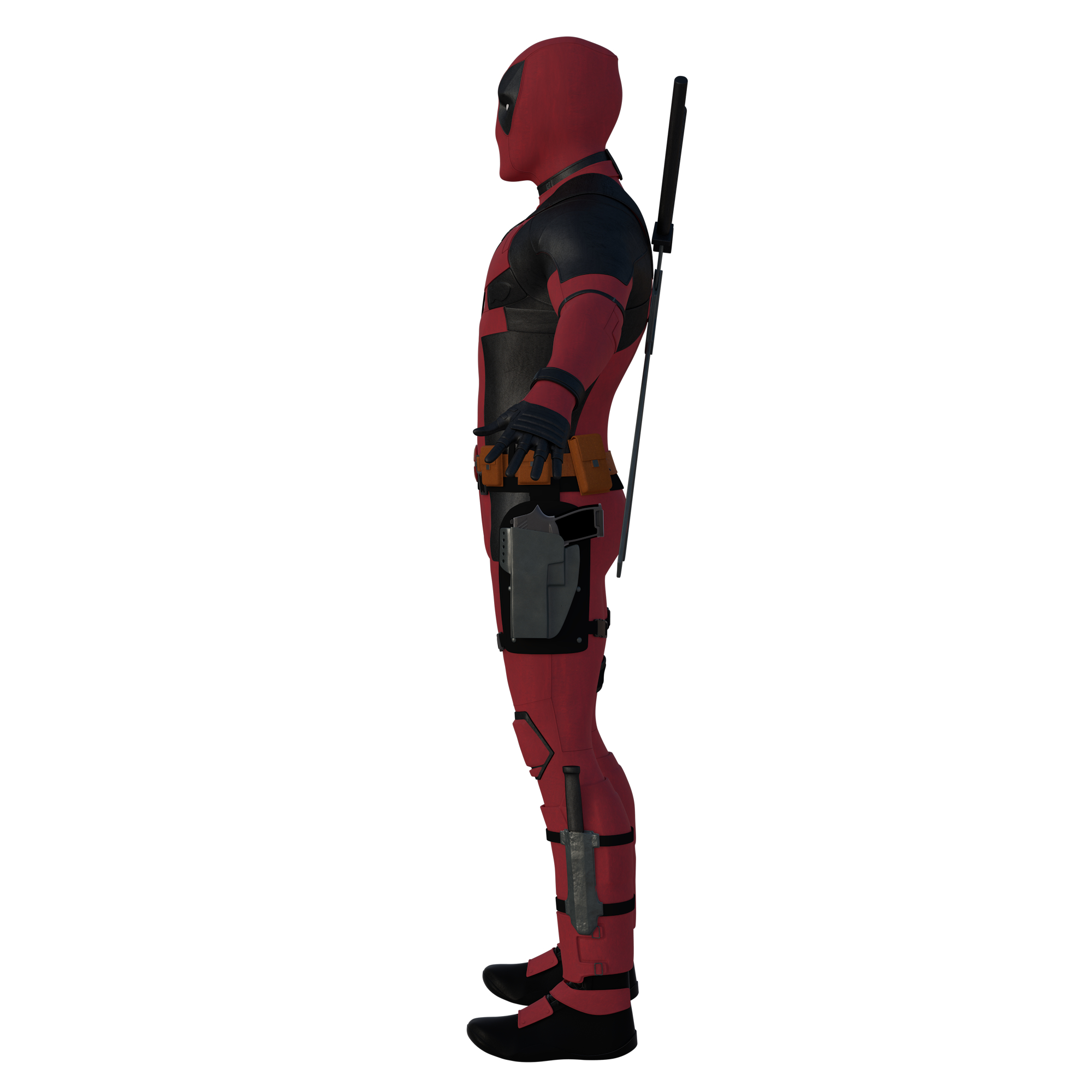 3d character deadpol
