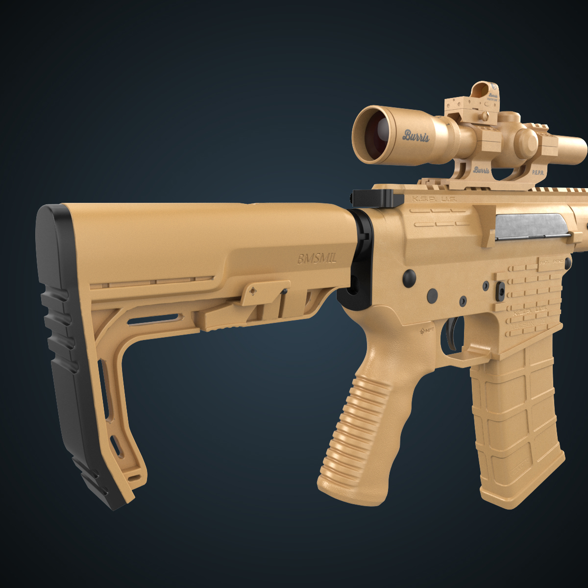 3d model kaiser ksp x-7