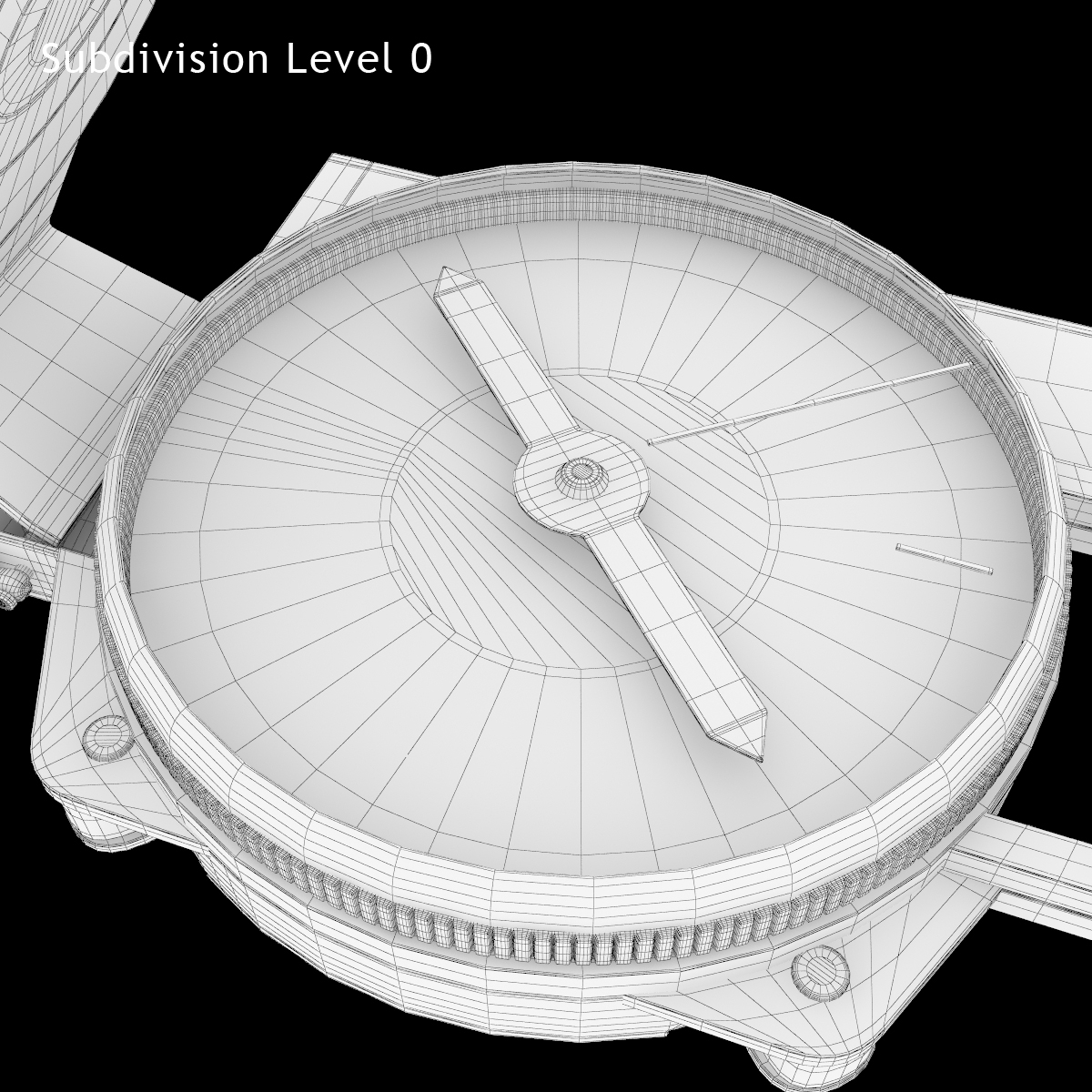 Military Compass Obj