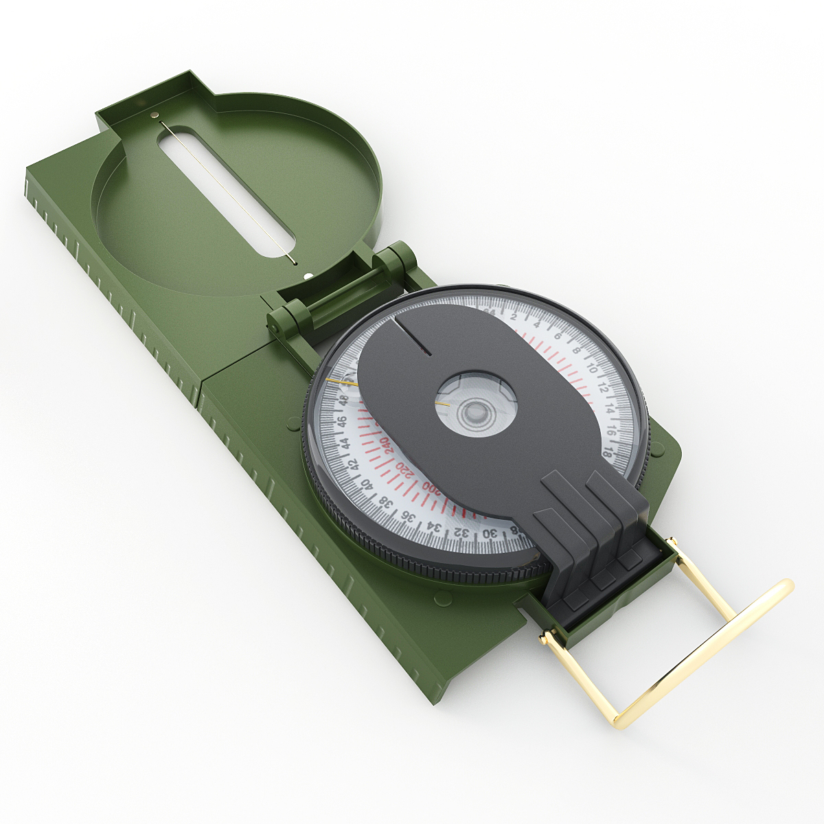 military compass obj