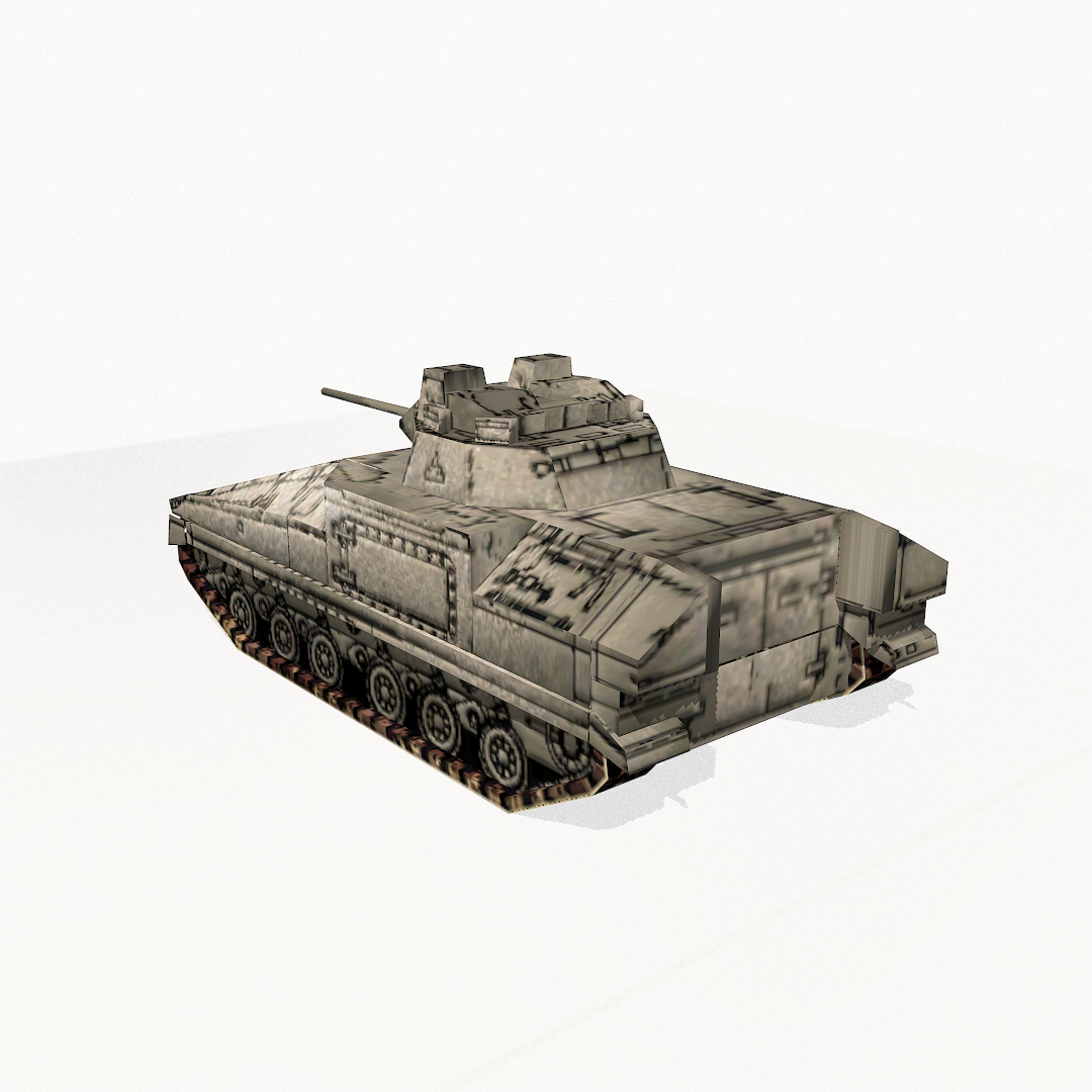 3d warrior fv510 model