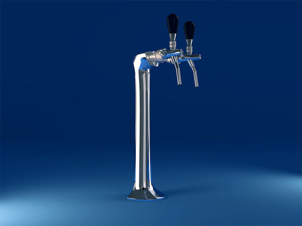 beer tap 3d max