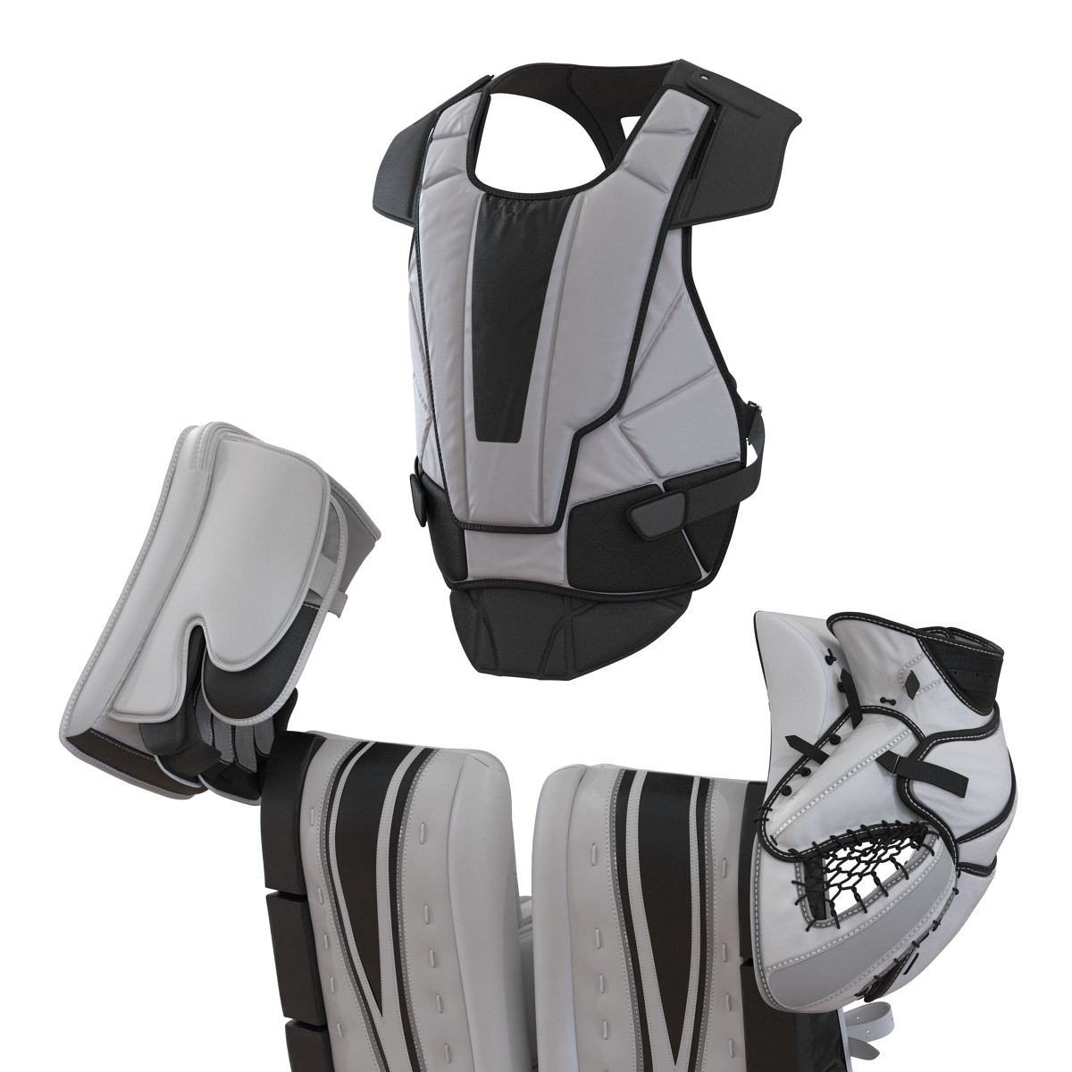 max hockey goalie protection kit