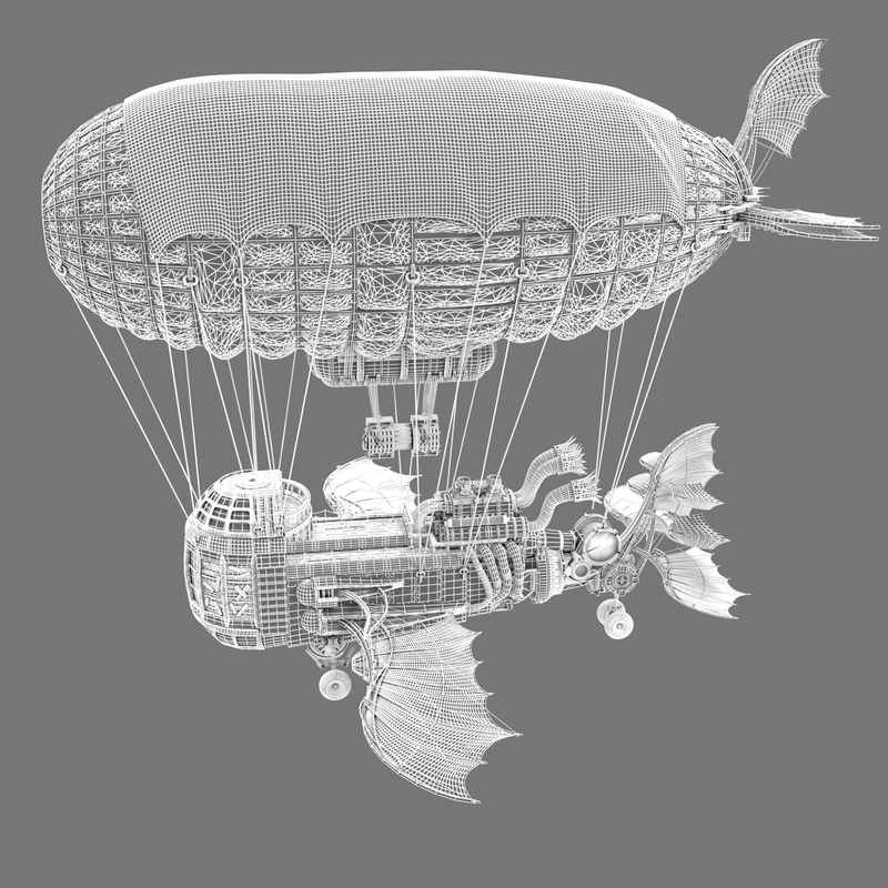 airship air 3d model