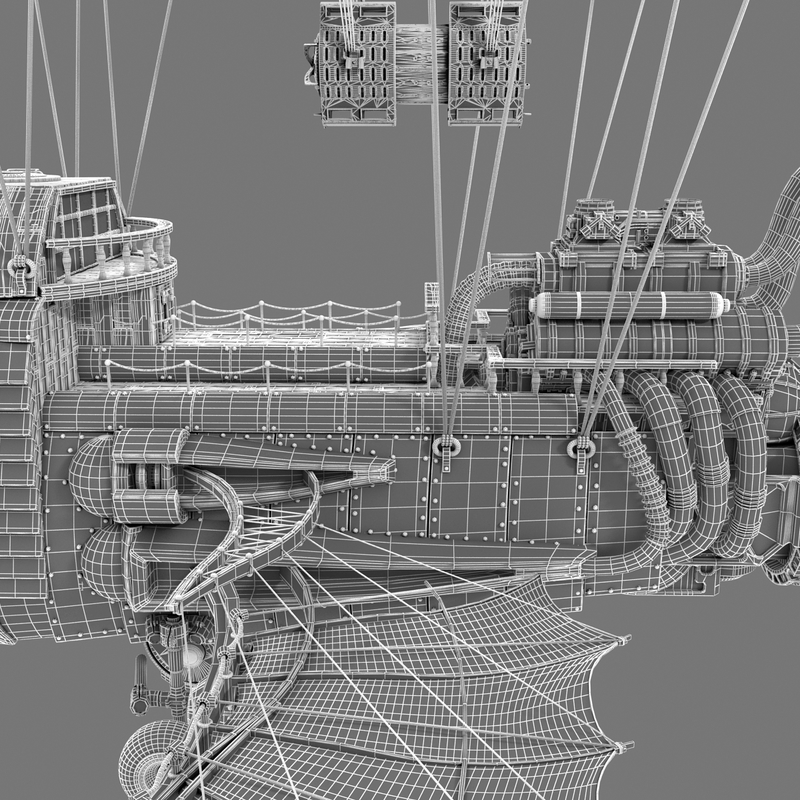 airship air 3d model