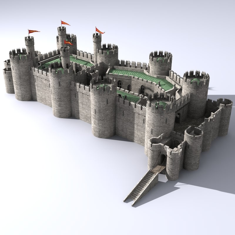 medieval castle conwy max