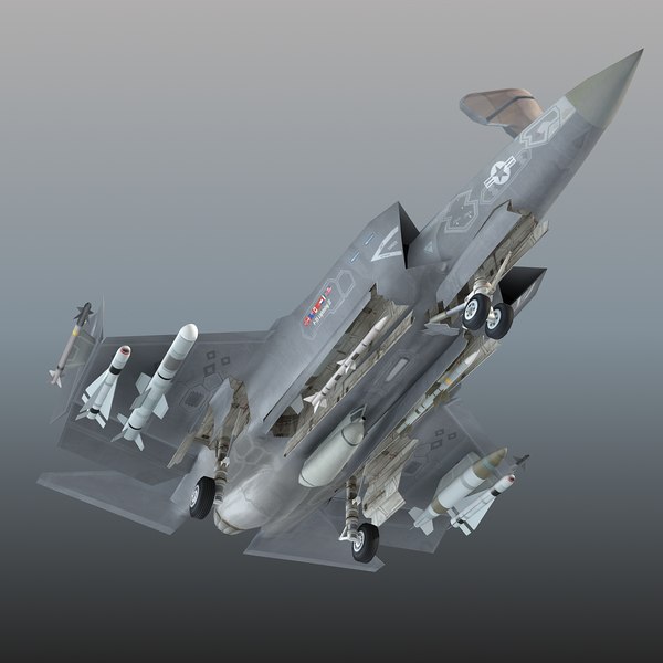 c lightning ii 3d max