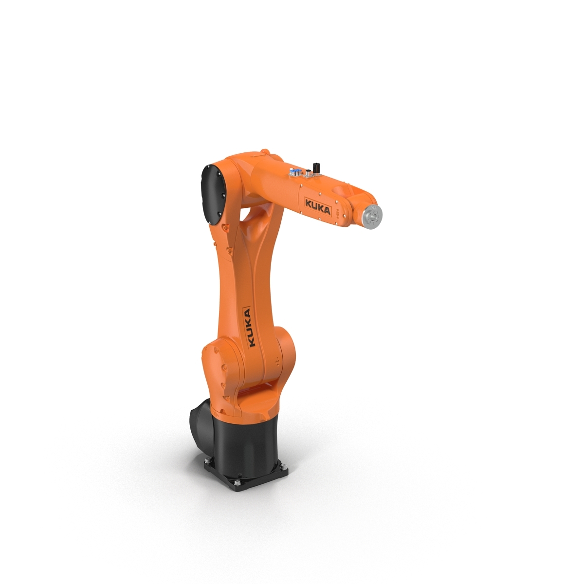 kuka robots rigged 7 3d model