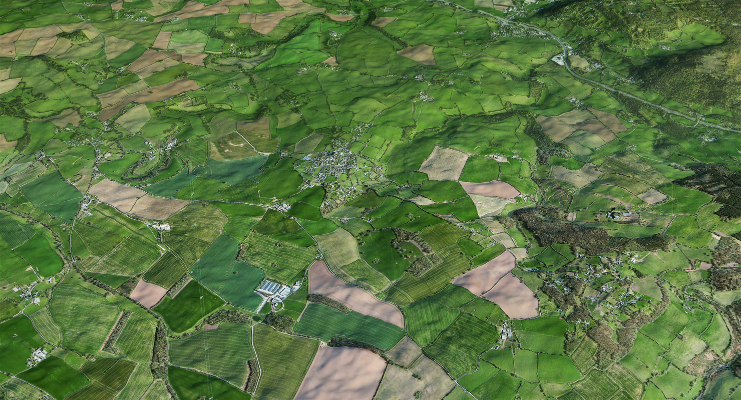 countryside great britain 3d max