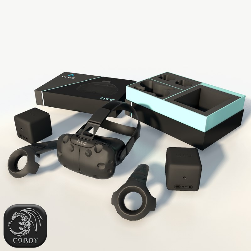 3d htc vive model