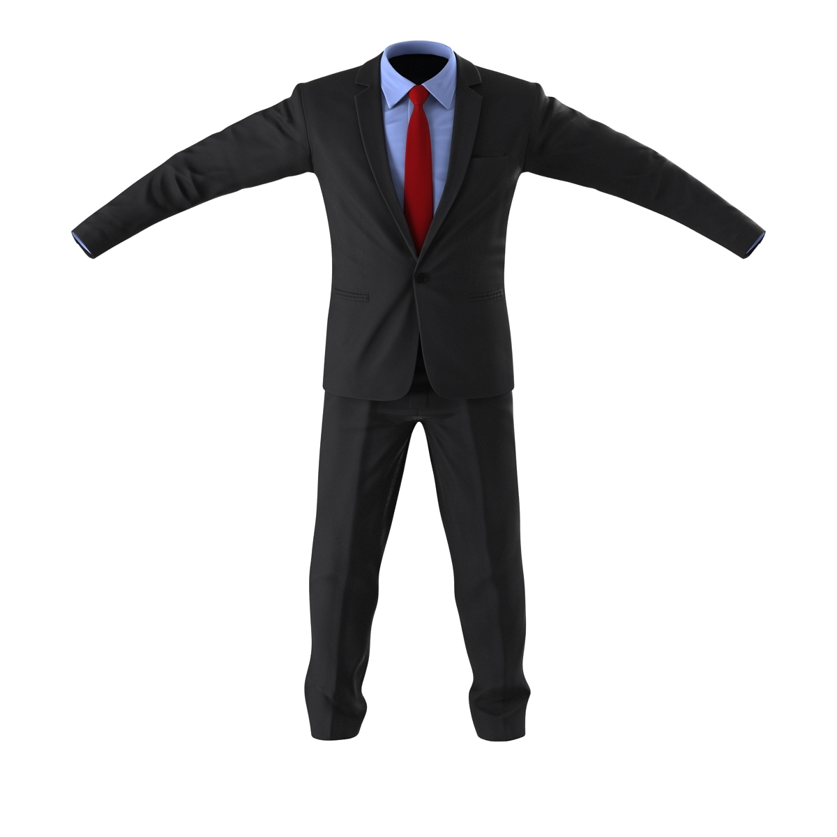 suits set business 3d model