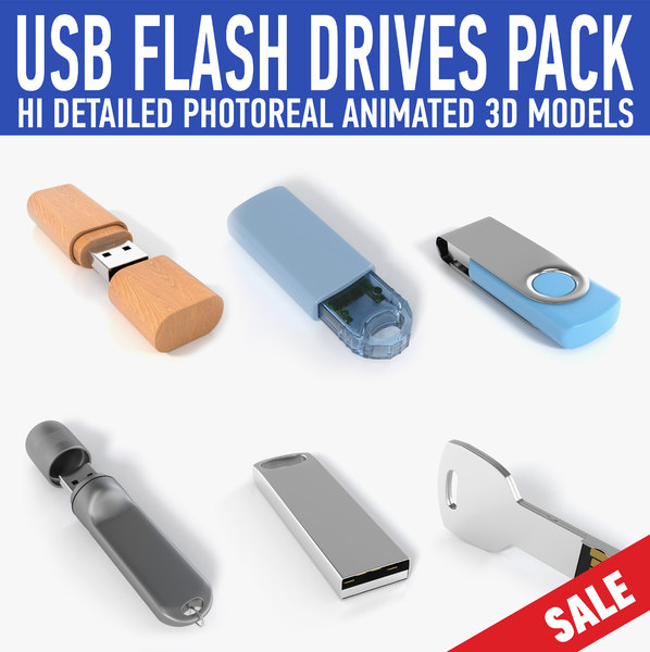 3d model hspa usb stick