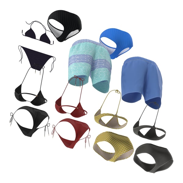 3d bathing suits bikini