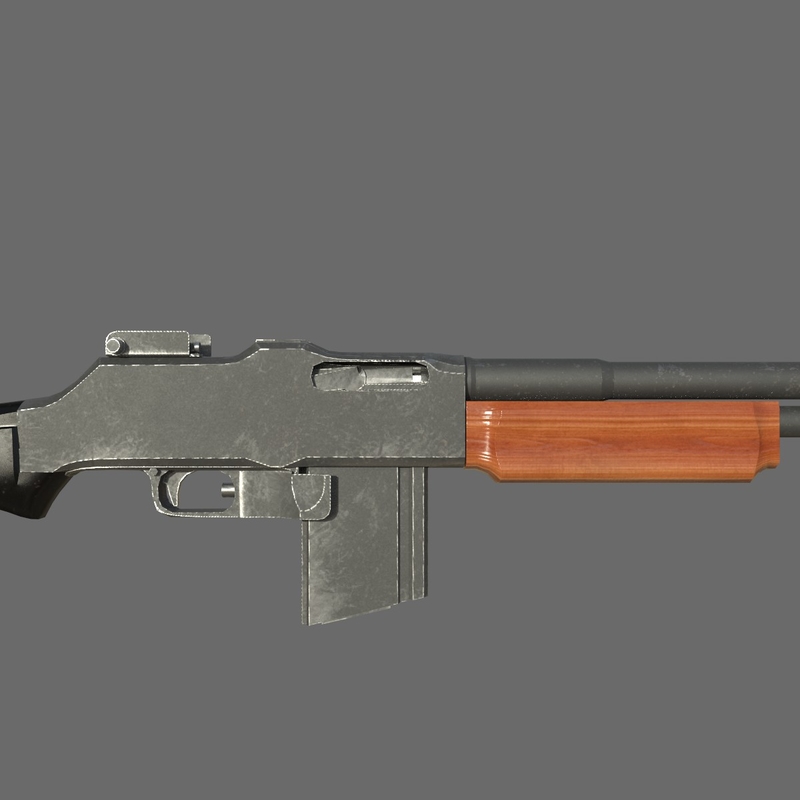 3d m1918 browning automatic rifle