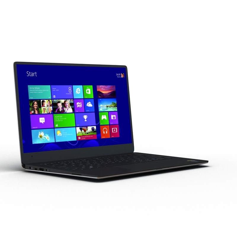 3d model generic laptops 2