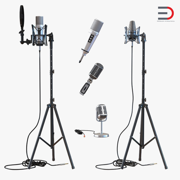 Microphone 3D Models for Download | TurboSquid