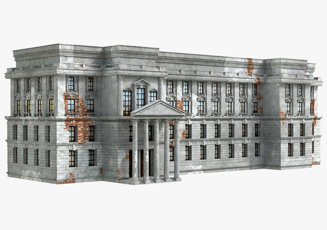 historical building 3d model