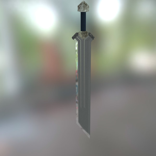 sword asset 3d fbx