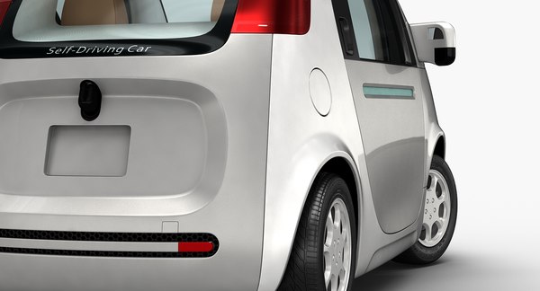 3d 2016 google self-driving car interior