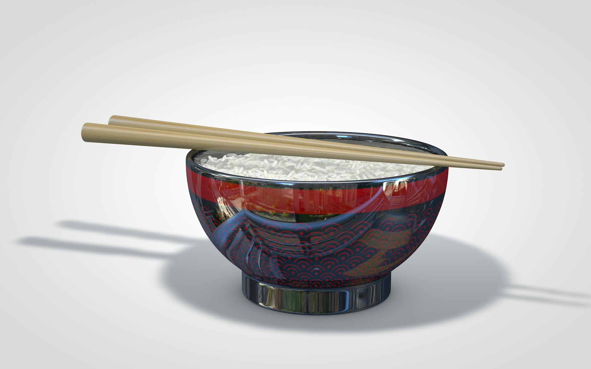 3d rice bowl