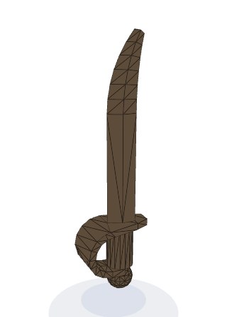 lego pirate cutlass 3ds