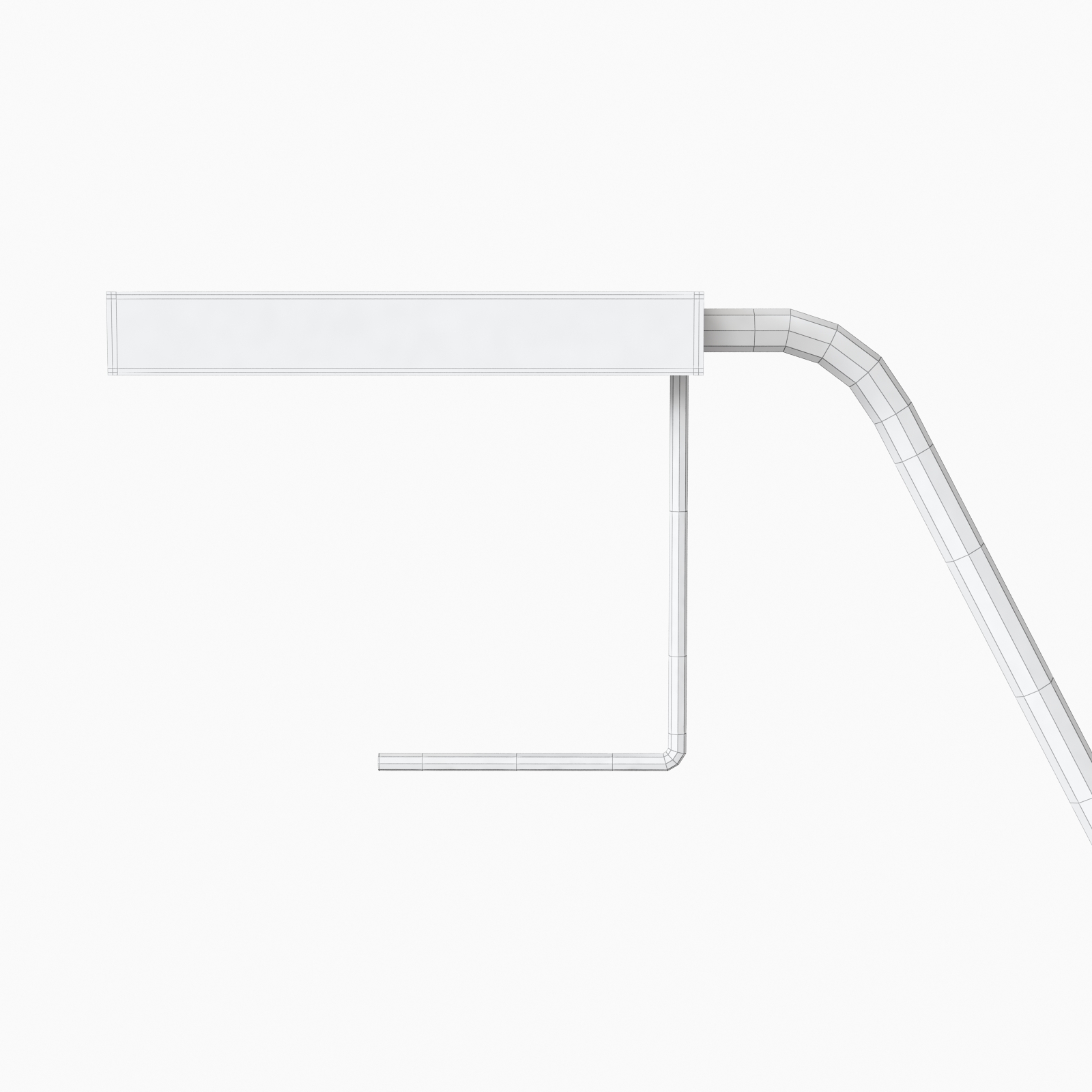 3d baxter blade table lamp model