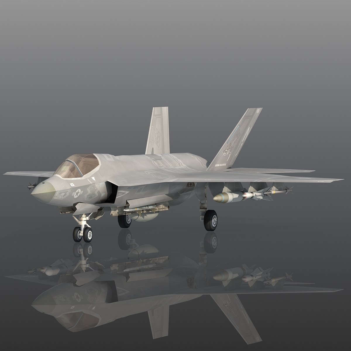 f-35 cv lightning ii 3d max