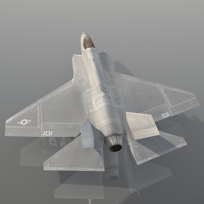 f-35 cv lightning ii 3d max