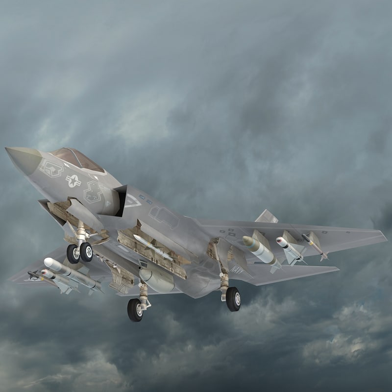 f-35 cv lightning ii 3d model
