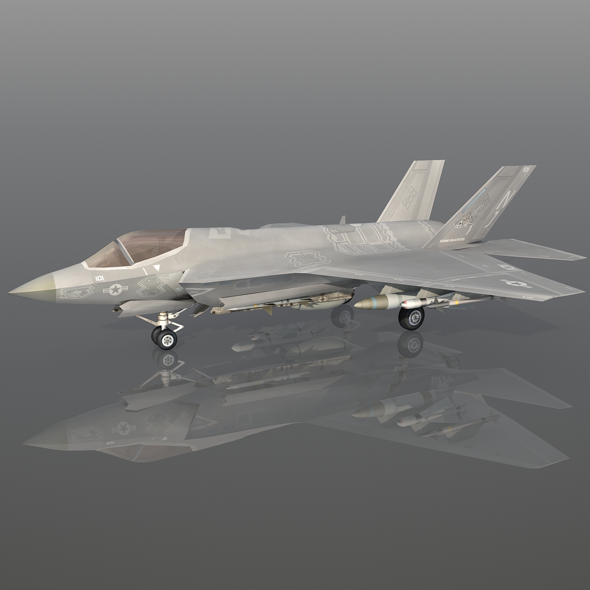 f-35 cv lightning ii 3d model