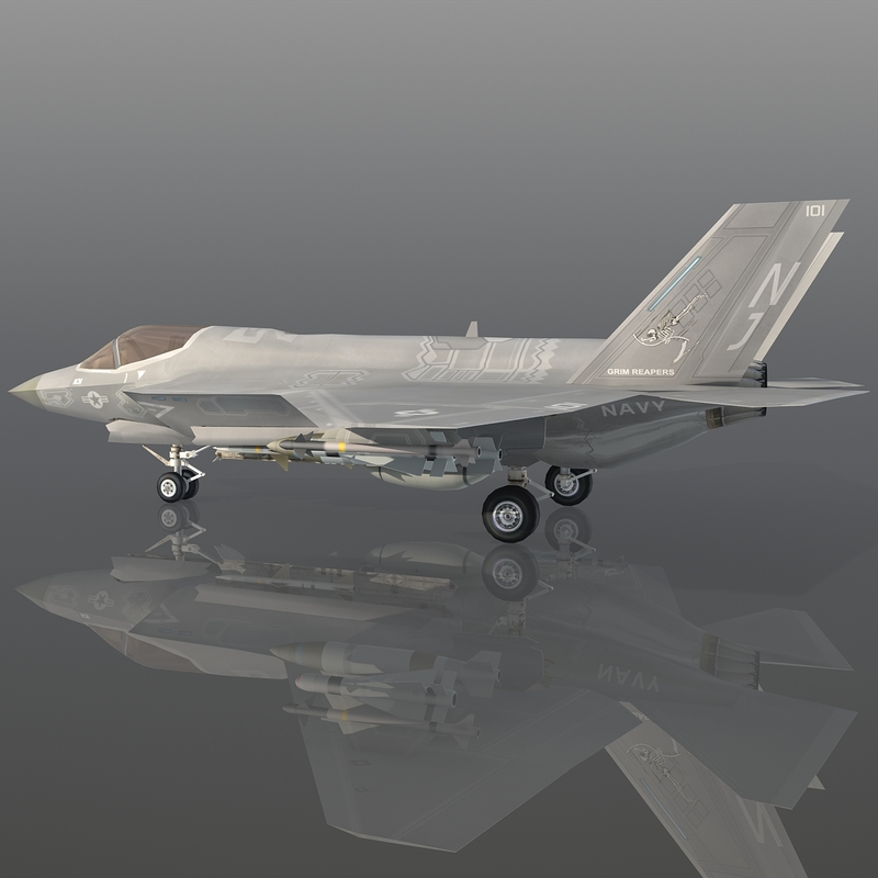 f-35 cv lightning ii 3d model