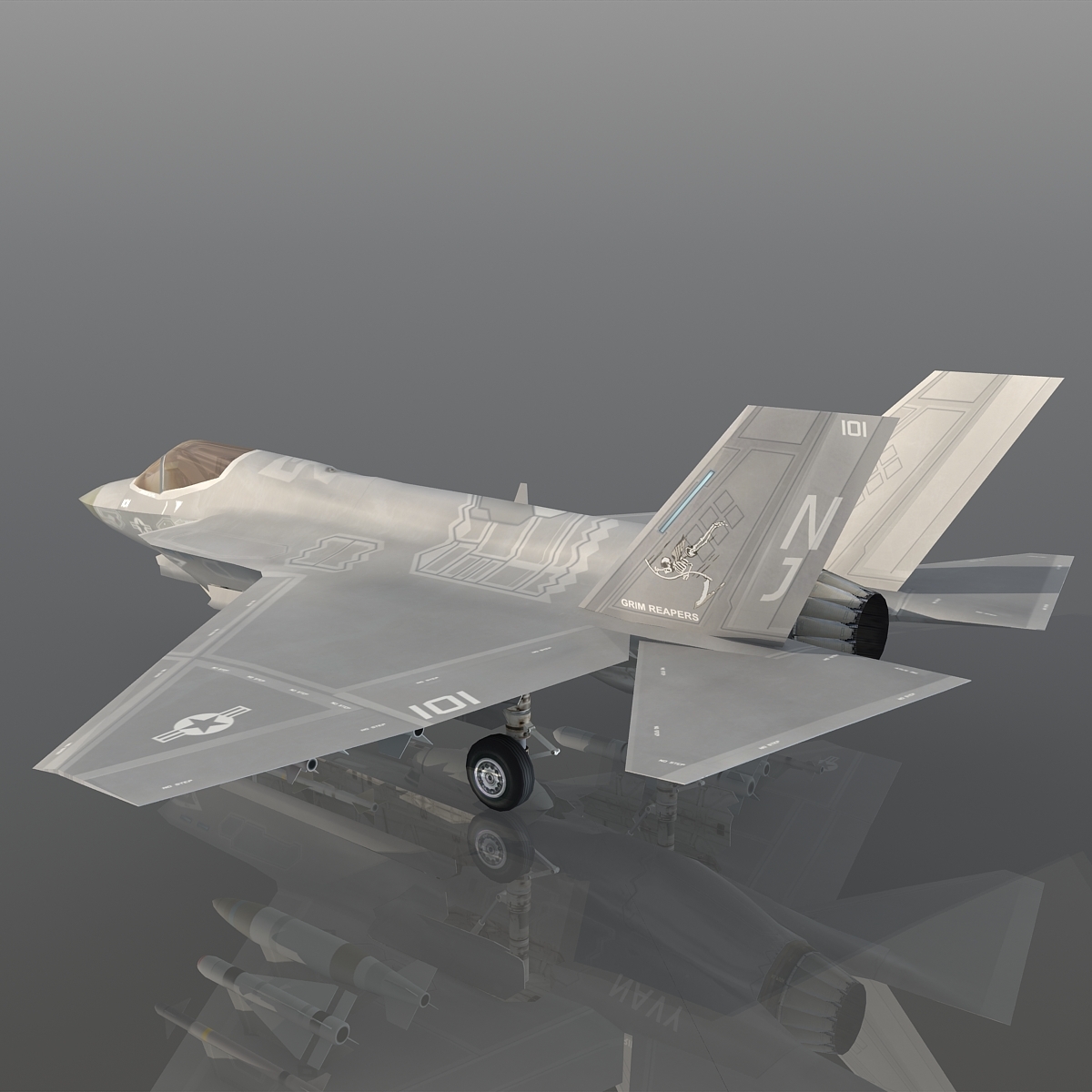 f-35 cv lightning ii 3d model