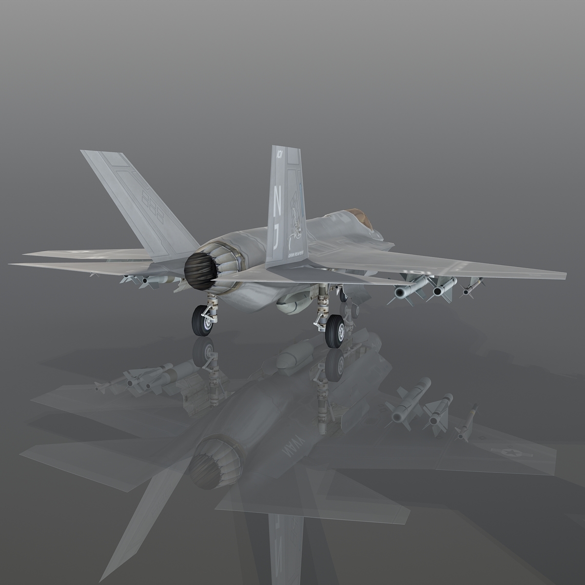 f-35 cv lightning ii 3d model