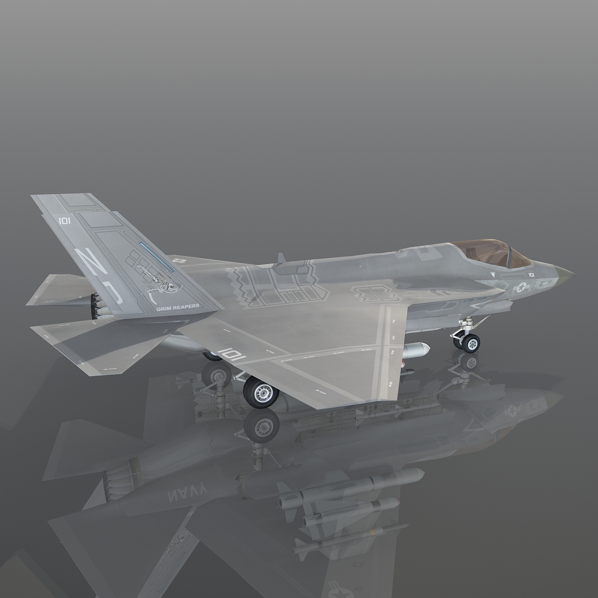 f-35 cv lightning ii 3d model