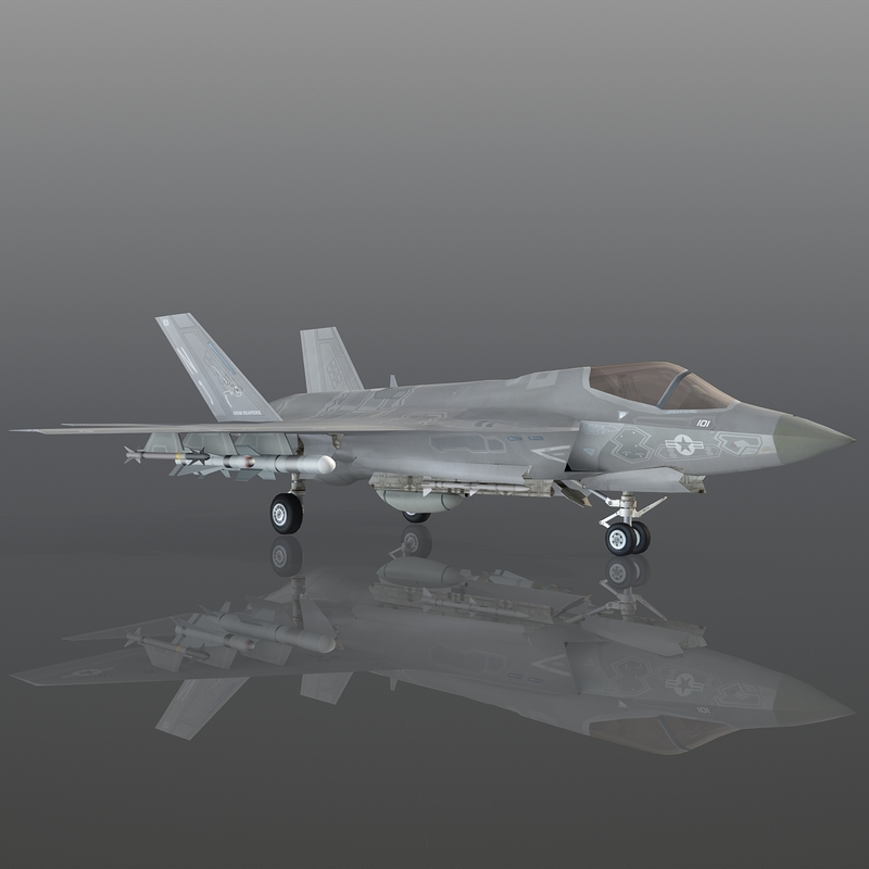 f-35 cv lightning ii 3d model