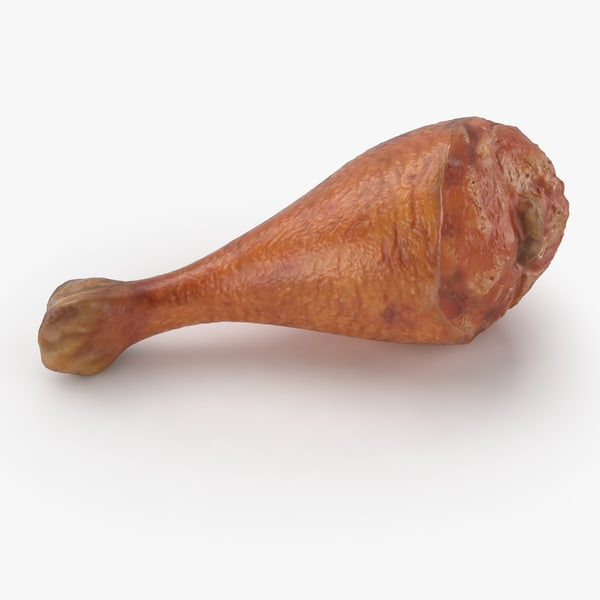chicken leg 3d model