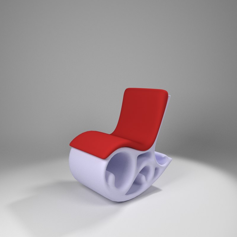 3d aerodynamic rocking chair
