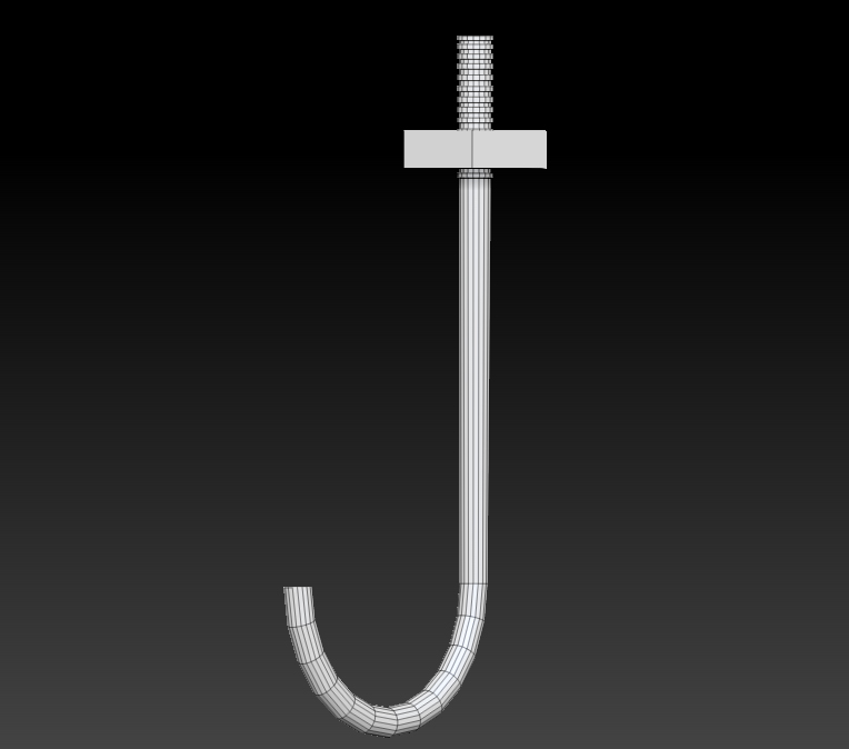 3d hook model
