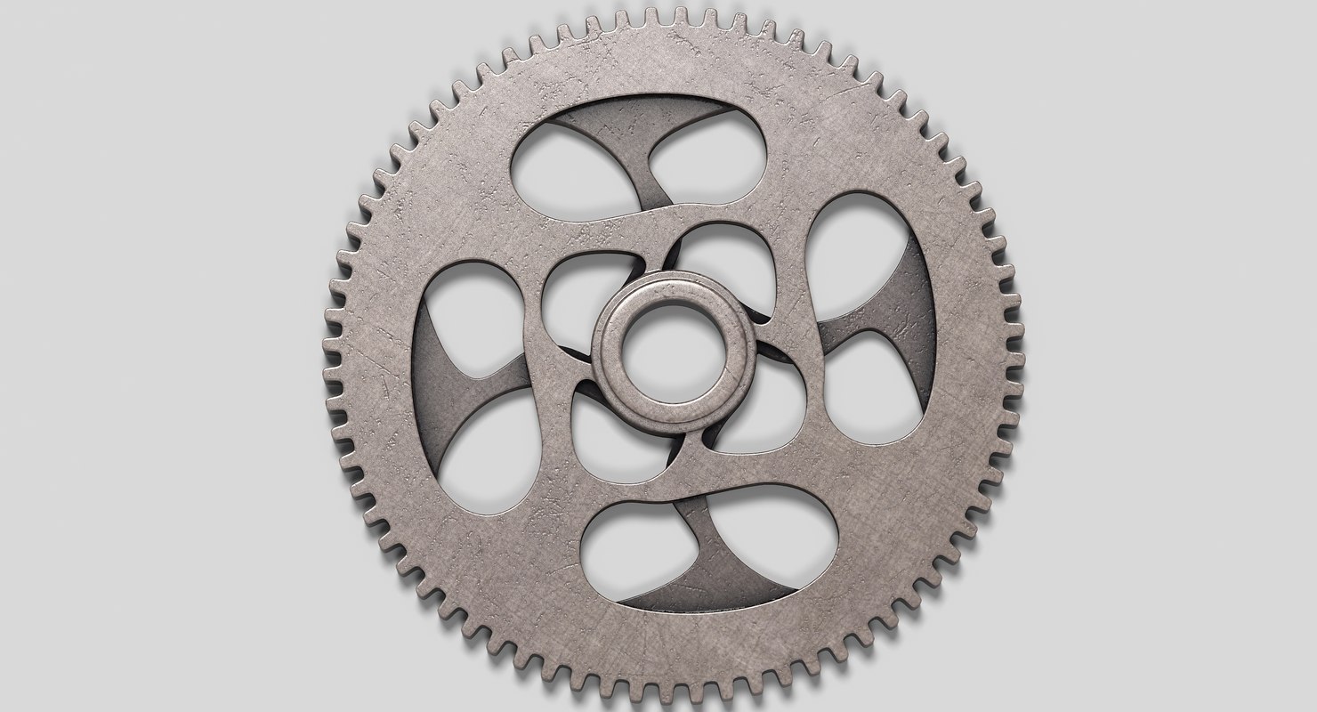 3d gear wheel model