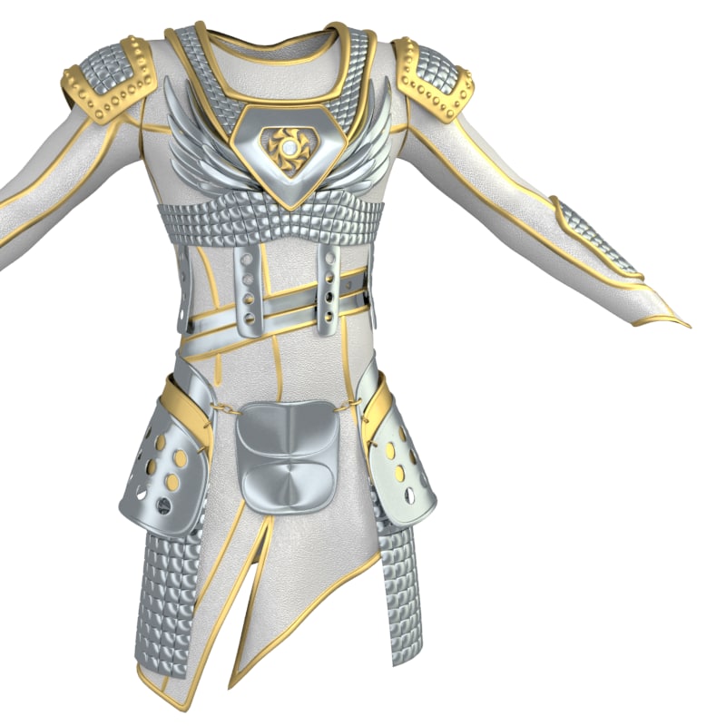 3d model armor