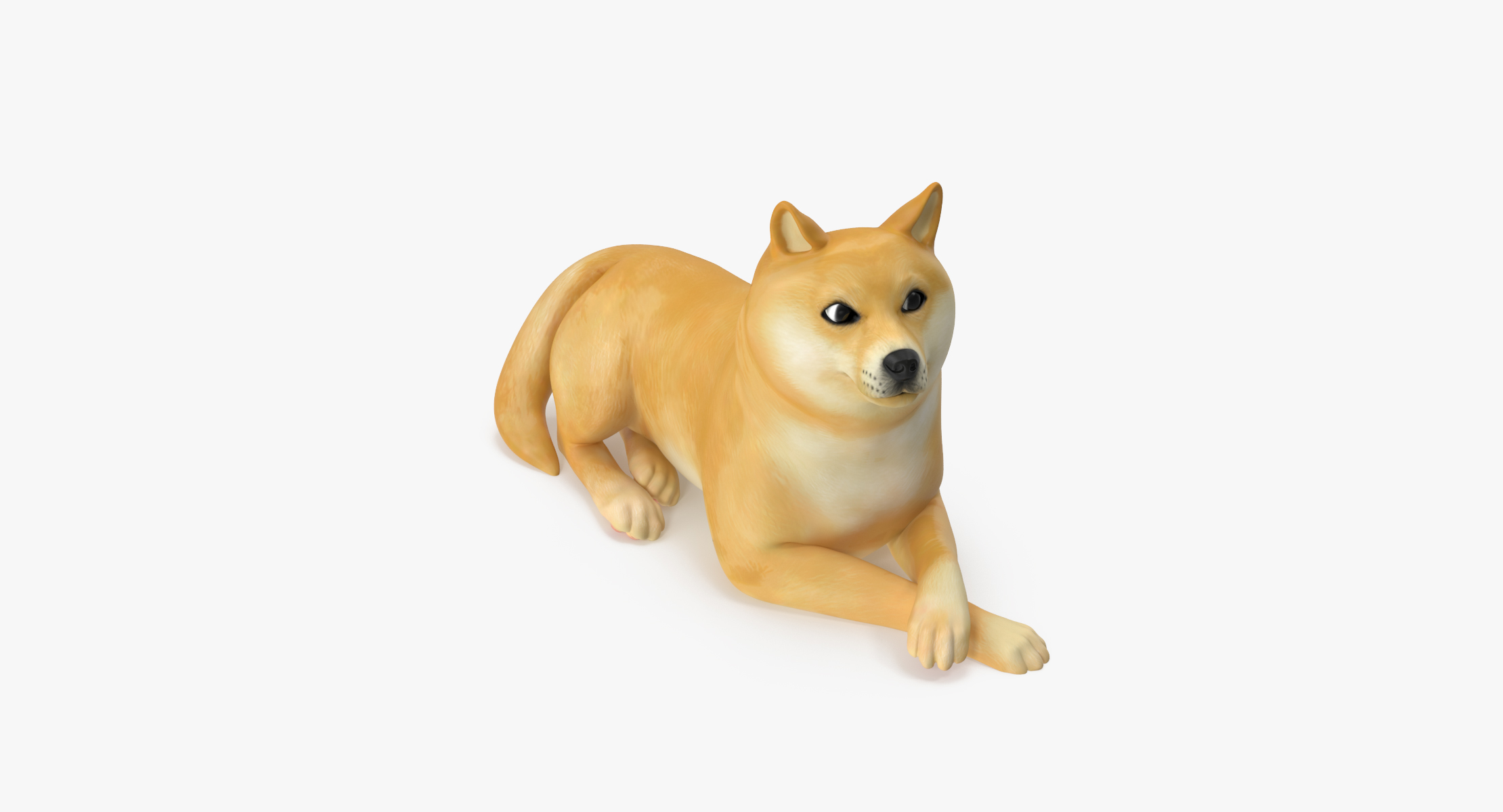 dog doge 3d max