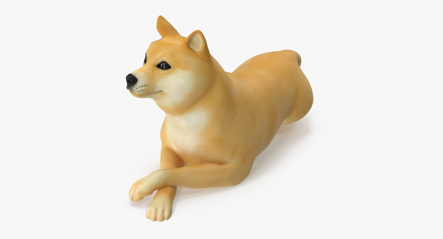 dog doge 3d max