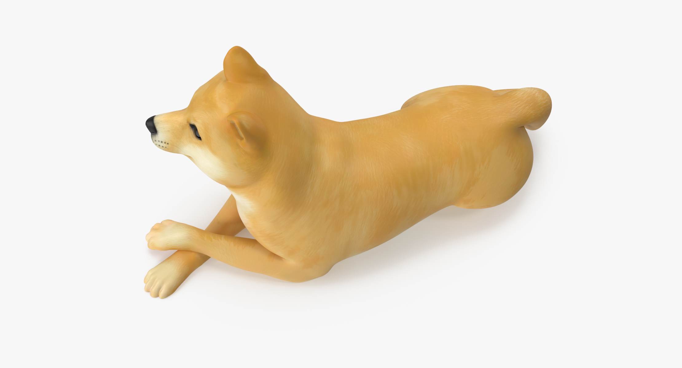 dog doge 3d max