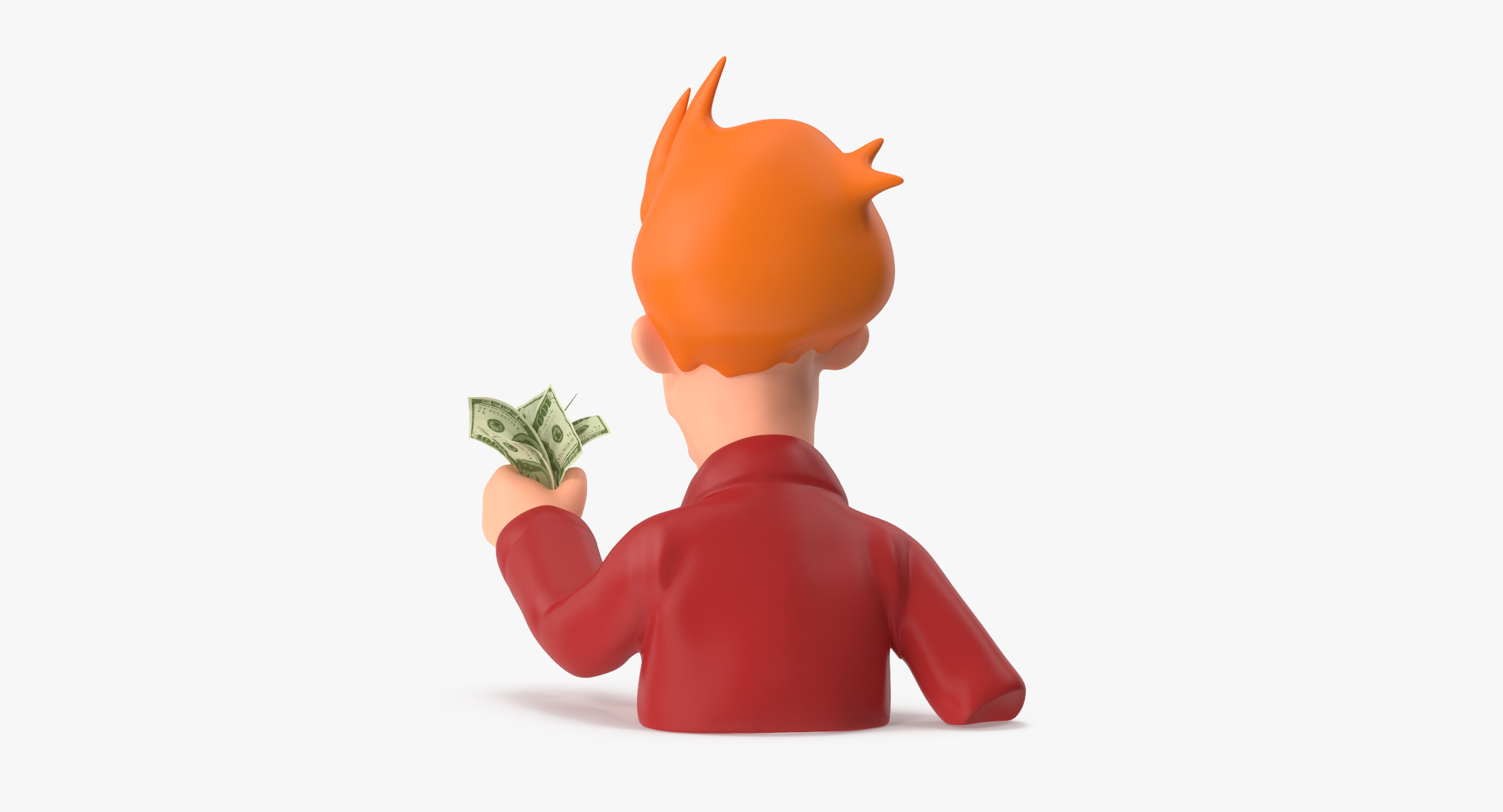 Fry - Cale a boca e pegue meu dinheiro Modelo 3D - TurboSquid 1045136