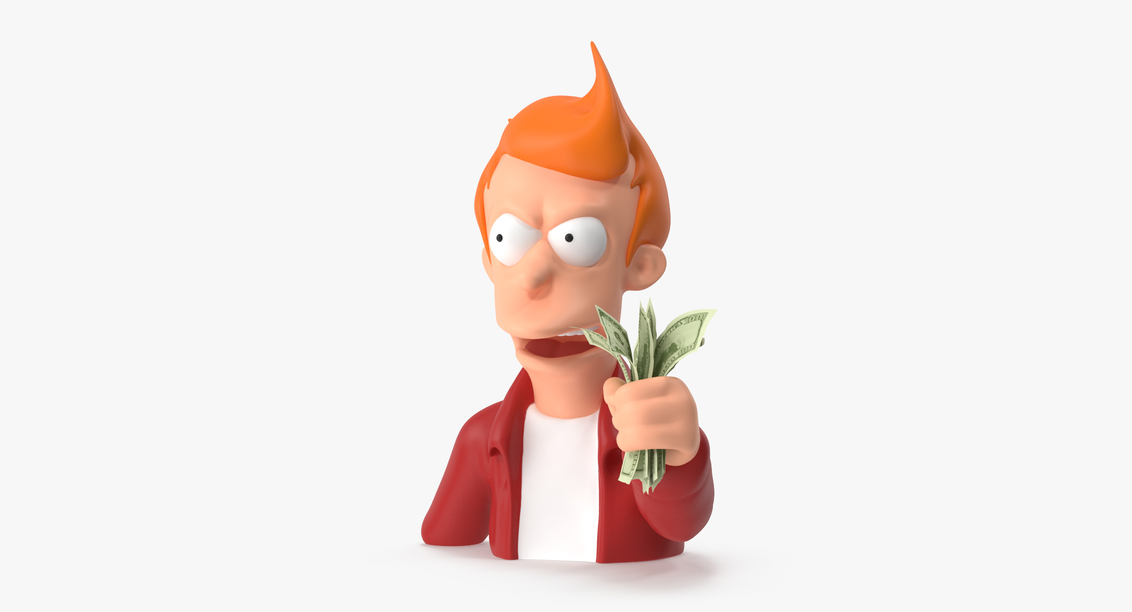 Fry - Cale a boca e pegue meu dinheiro Modelo 3D - TurboSquid 1045136
