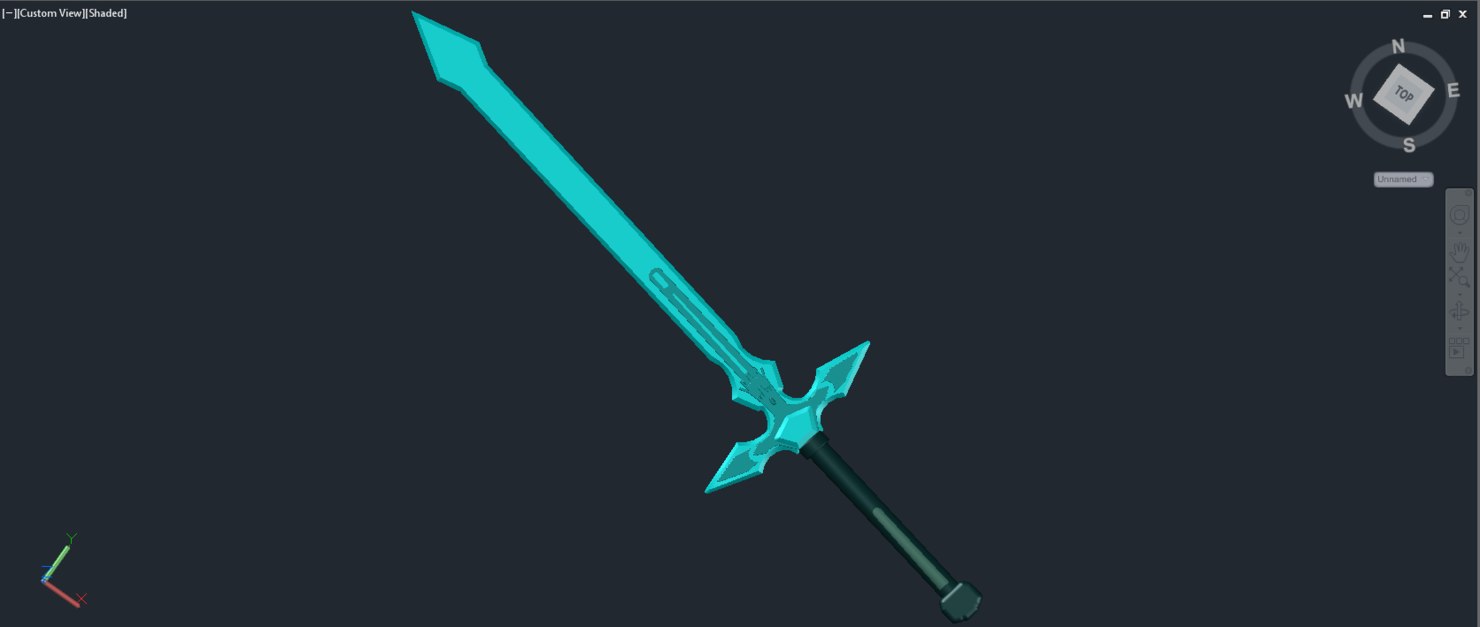 dark repulser sword dwg