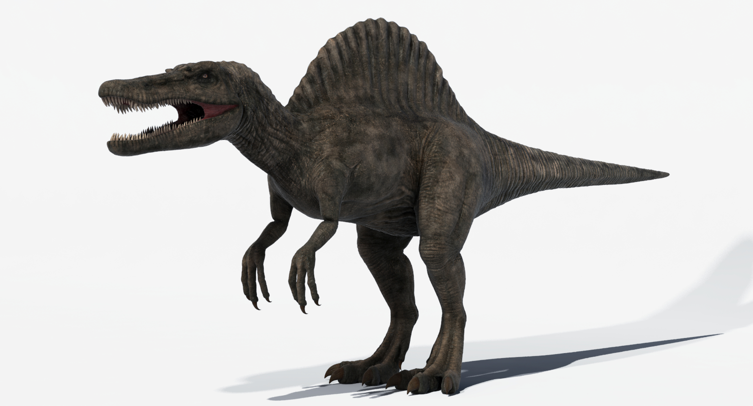 3d model realistic spinosaurus