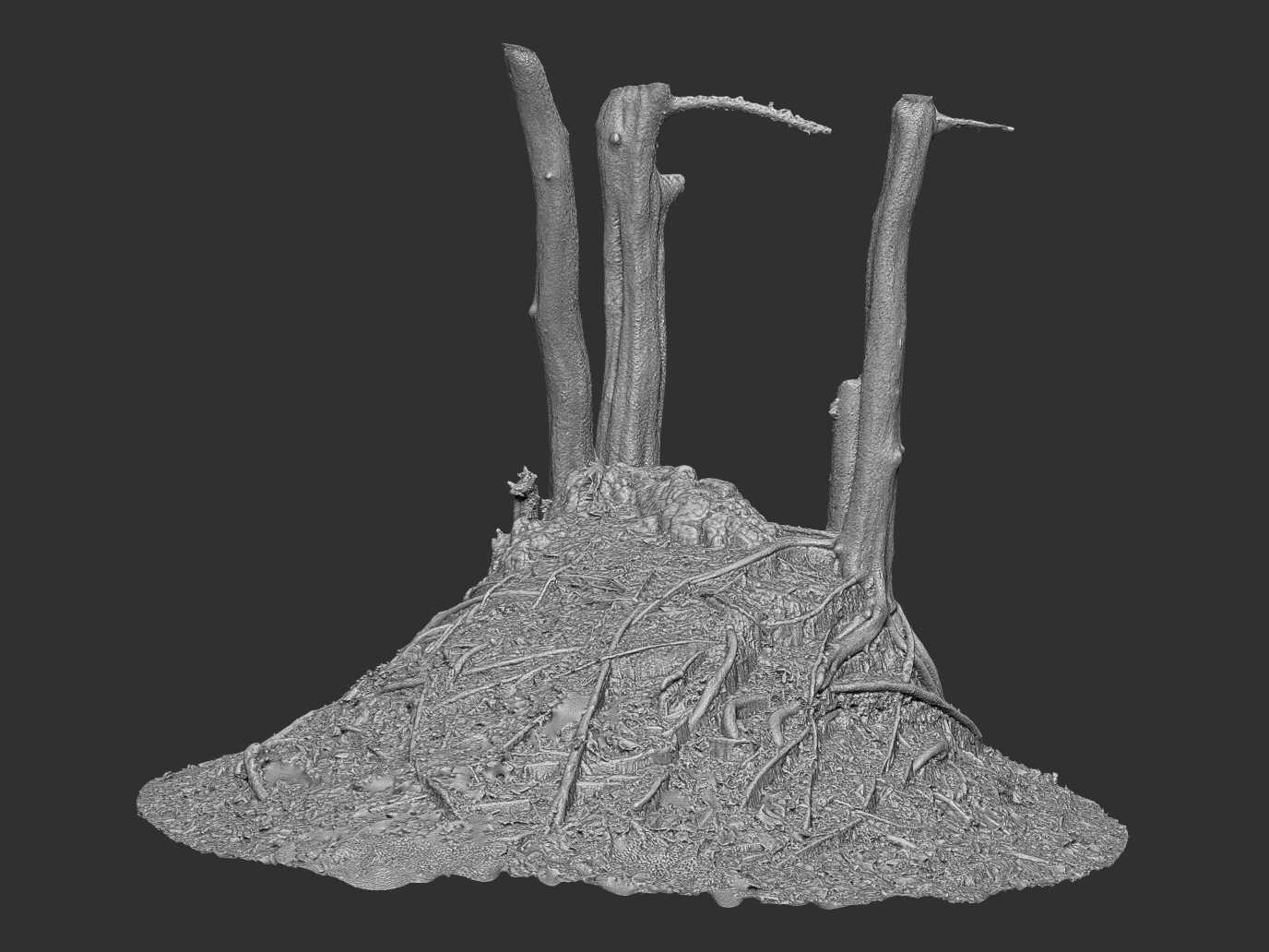3d jungle tree ultra hd model