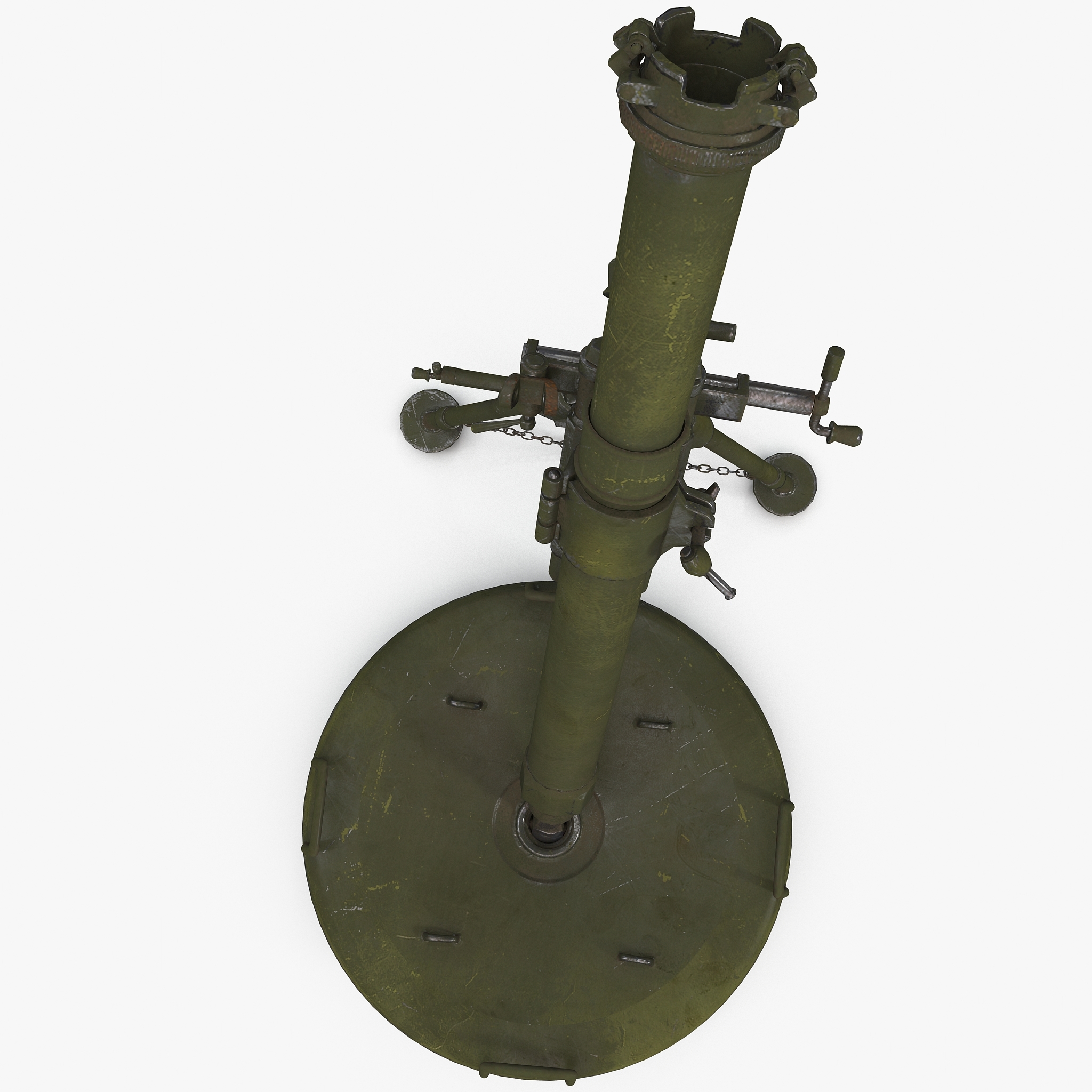 mortars 120mm 2b11 3d max