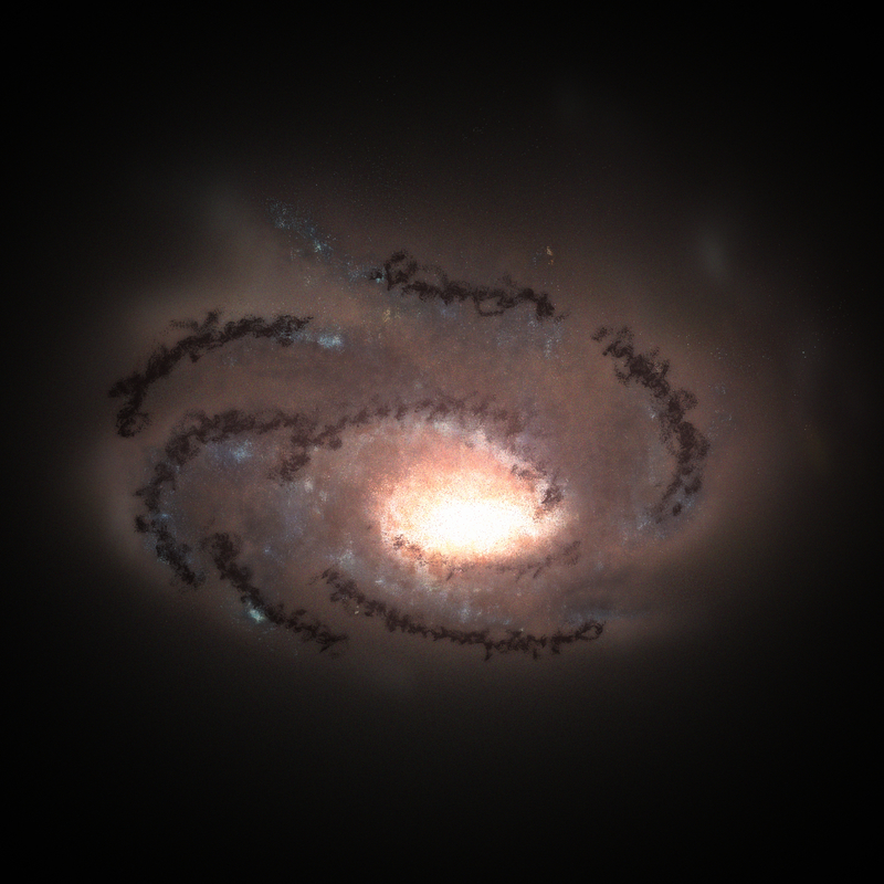 3d galaxy m101